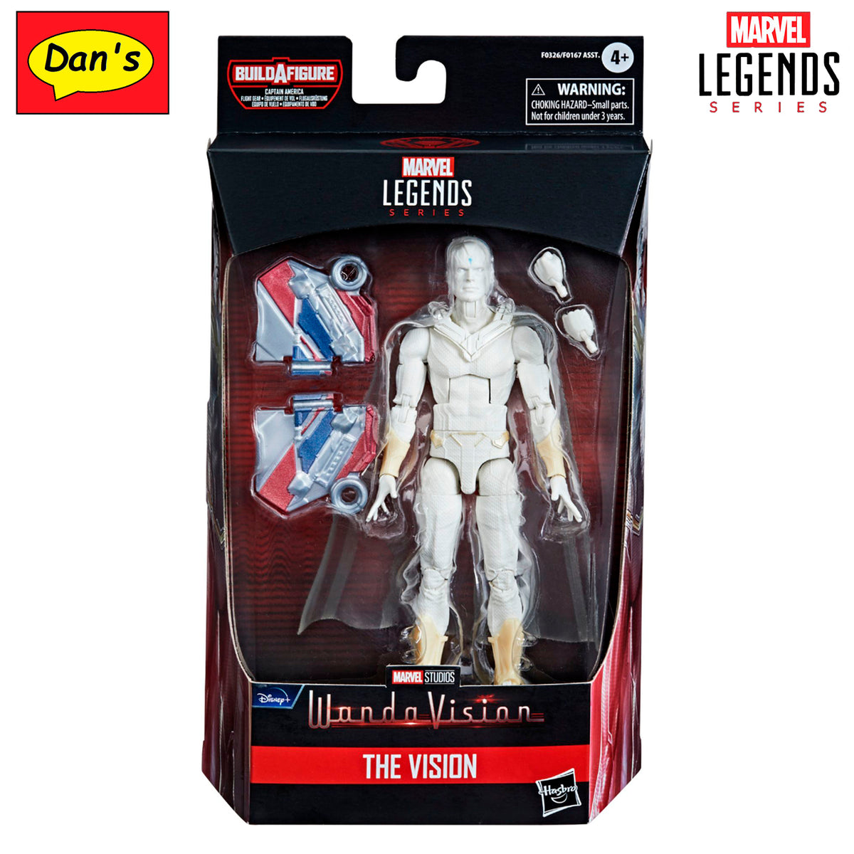 FIGURA DE ACCION / MARVEL LEGENDS / WANDA VISION / THE VISION – Dan's ...